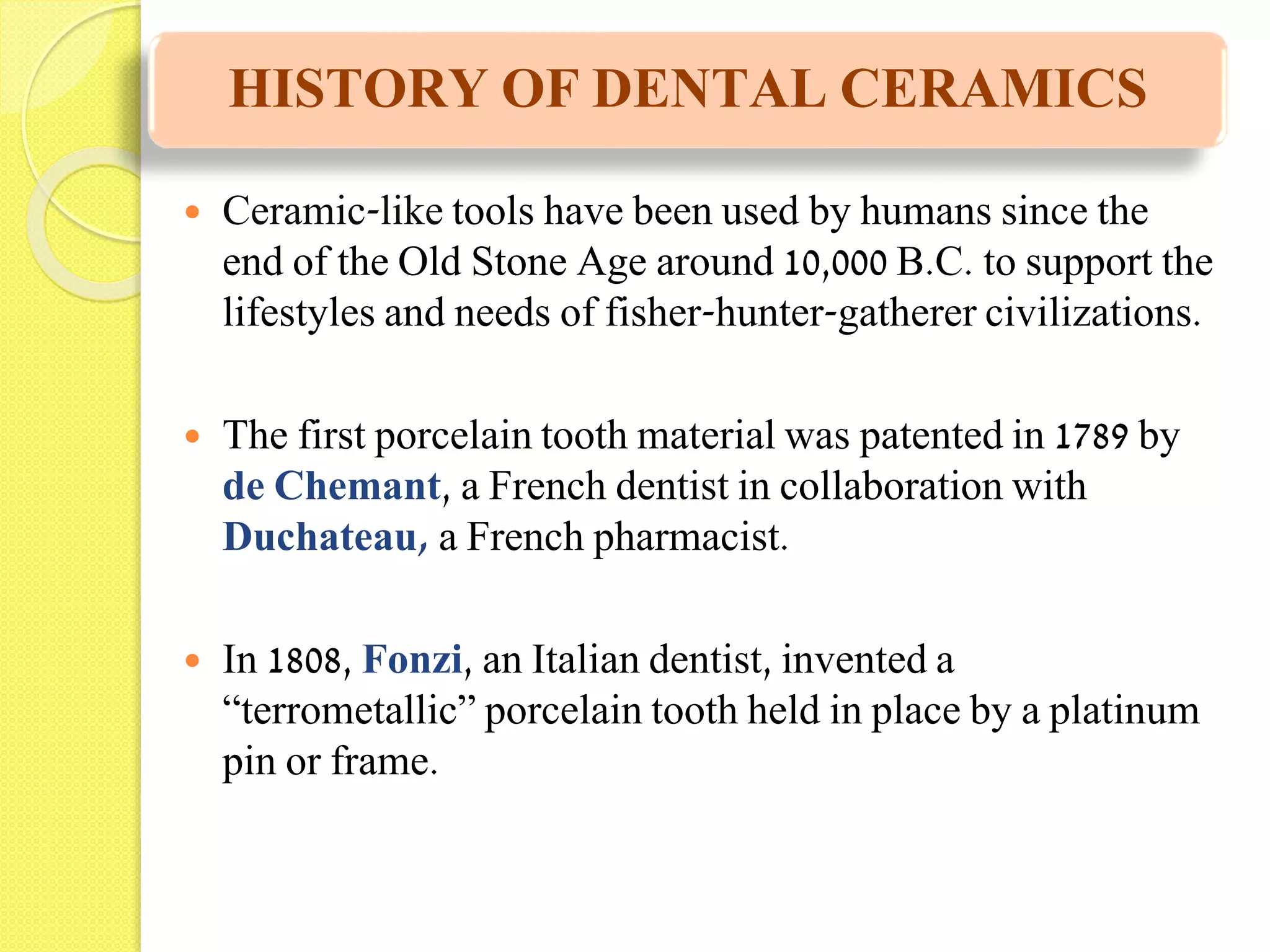 Dental ceramics | PPTX