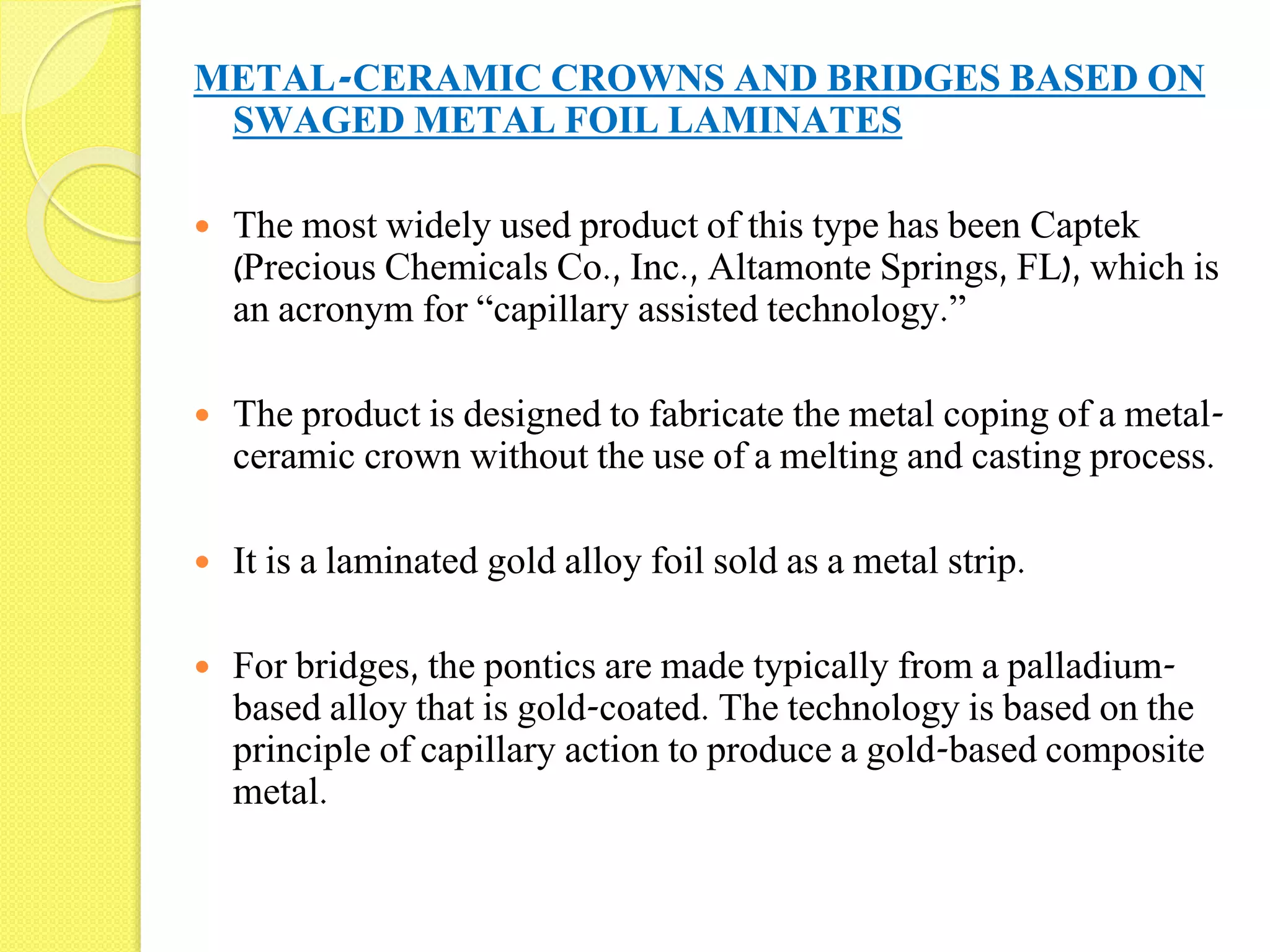 Dental ceramics | PPTX