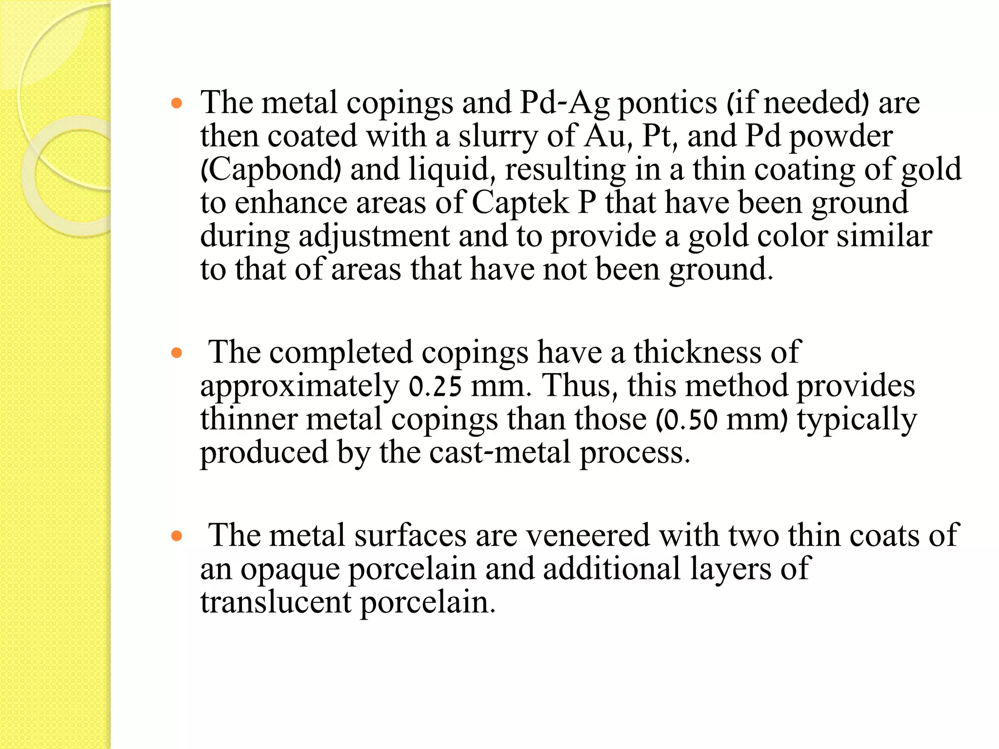 Dental ceramics | PPTX