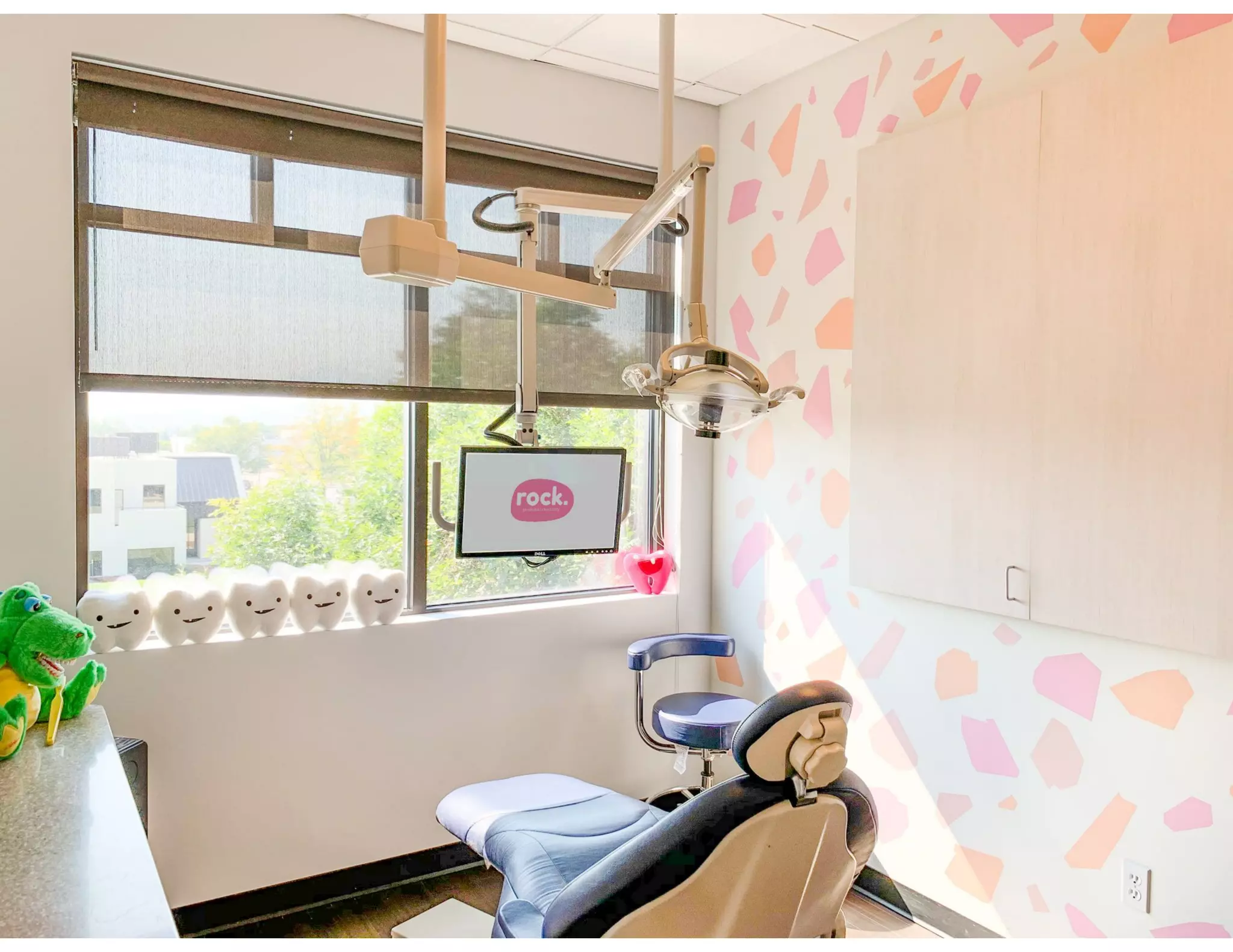 Dental chair in the operatory at Rock Pediatric Dentistry Boulder.pdf
