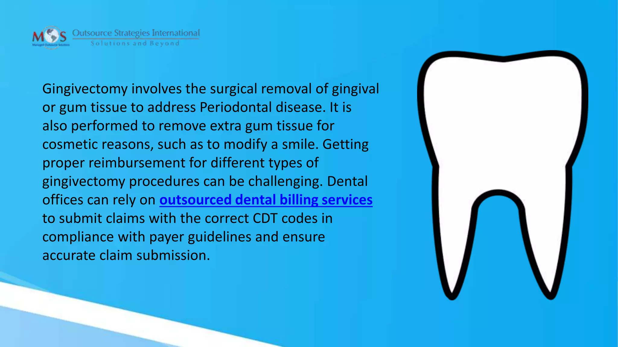 Dental Codes to Report Gingivectomy.pptx