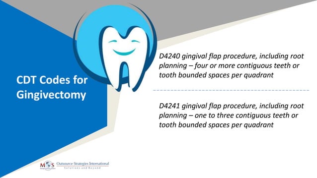 Dental Codes to Report Gingivectomy.pptx