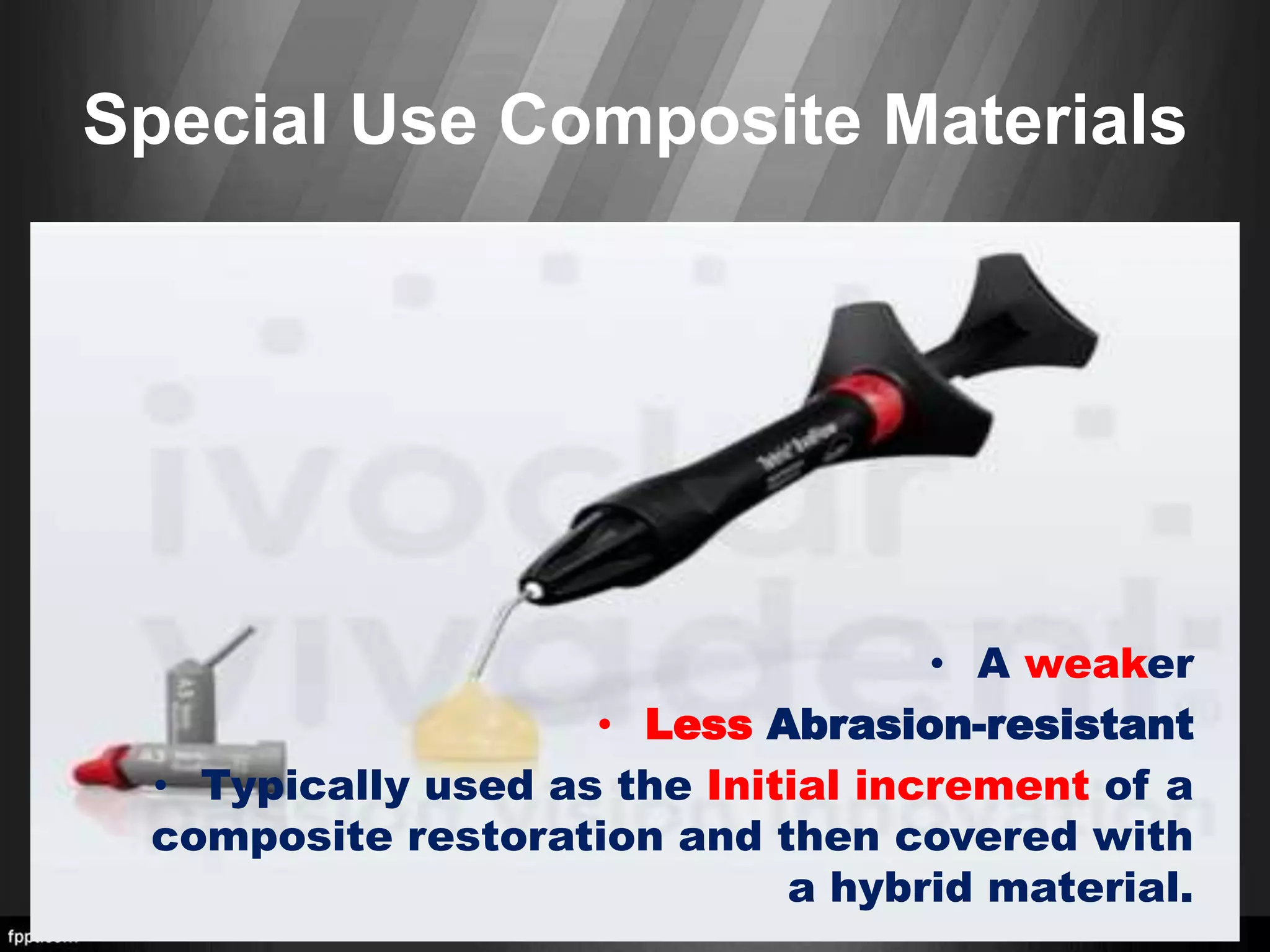 Dental composites | PPTX