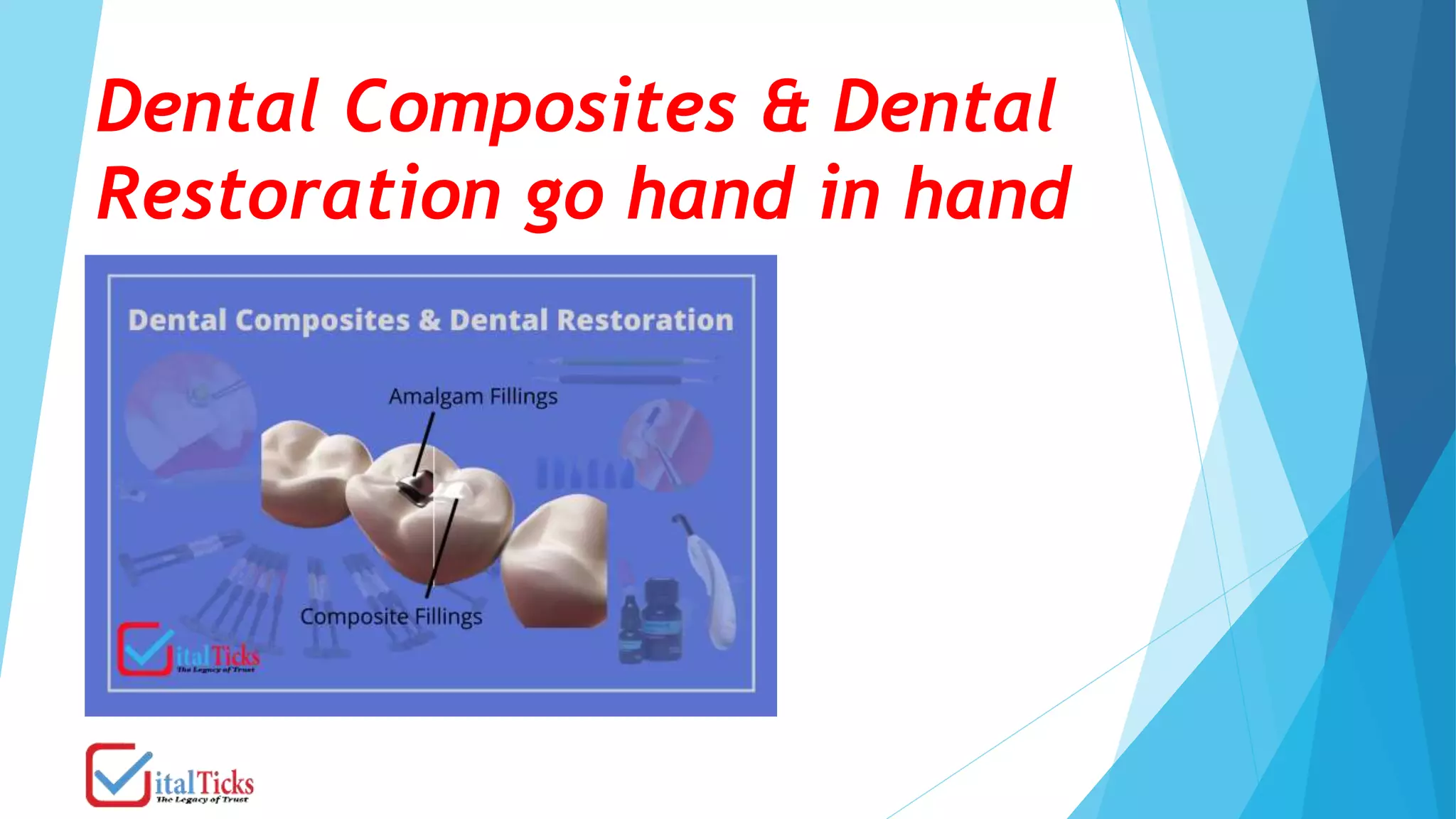 Dental composites and dental restoration | PPTX
