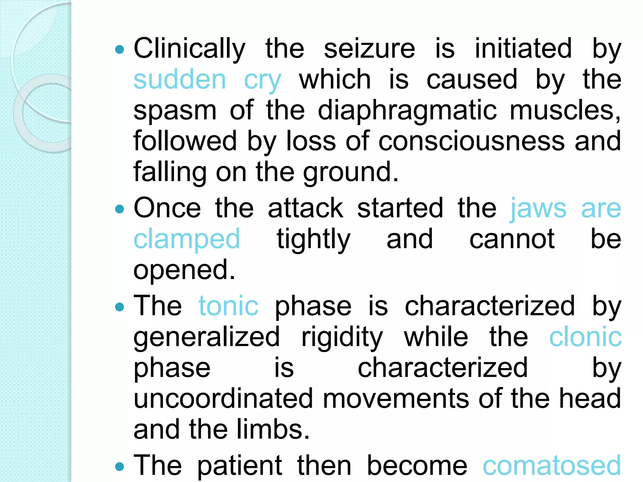 Dental considerations for the epileptic patient | PPTX
