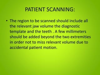 Dental ct imaging Srinivas rao | PPTX