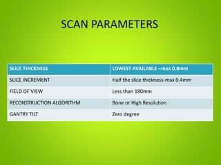 Dental ct imaging Srinivas rao | PPTX