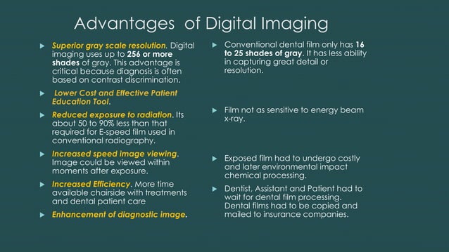 Dental Digital Radiography in Easy to Understand Steps | PPT