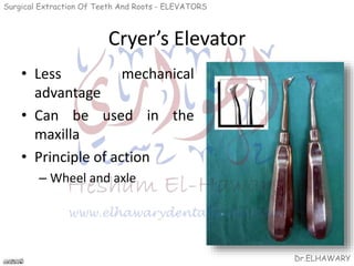 Dental elevators | PPTX
