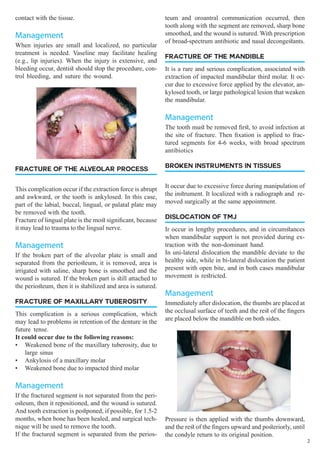 Maxillary Tuberosity Fracture