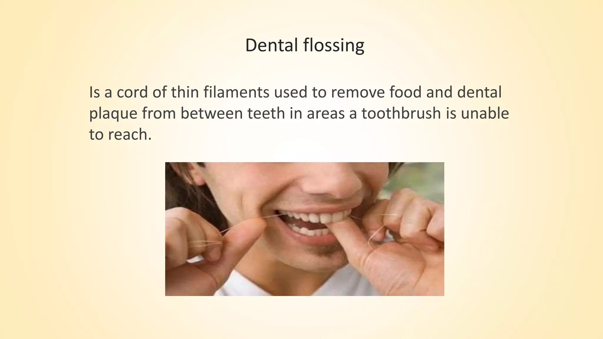 Dental flossing | PPTX