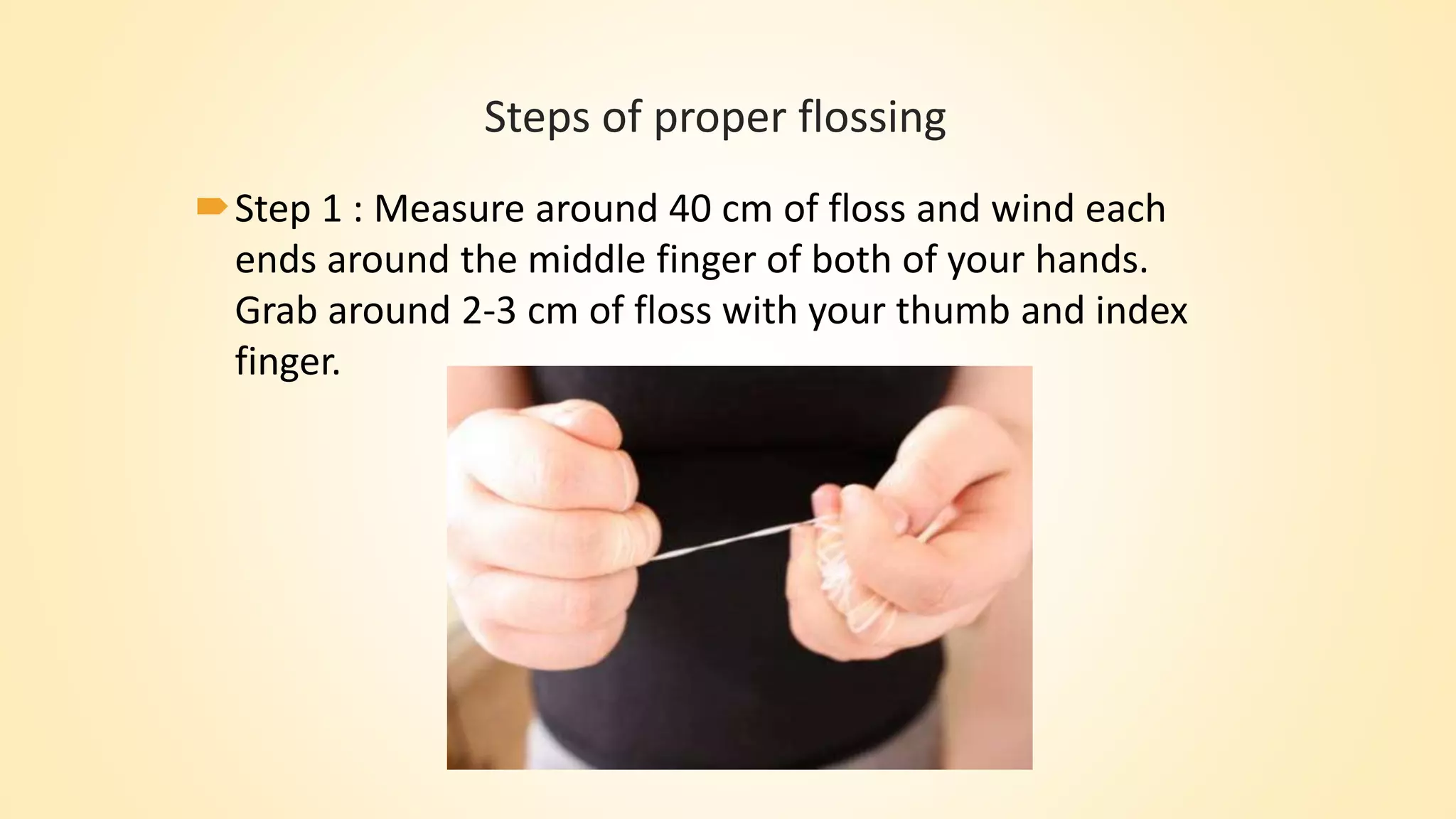 Dental flossing | PPTX