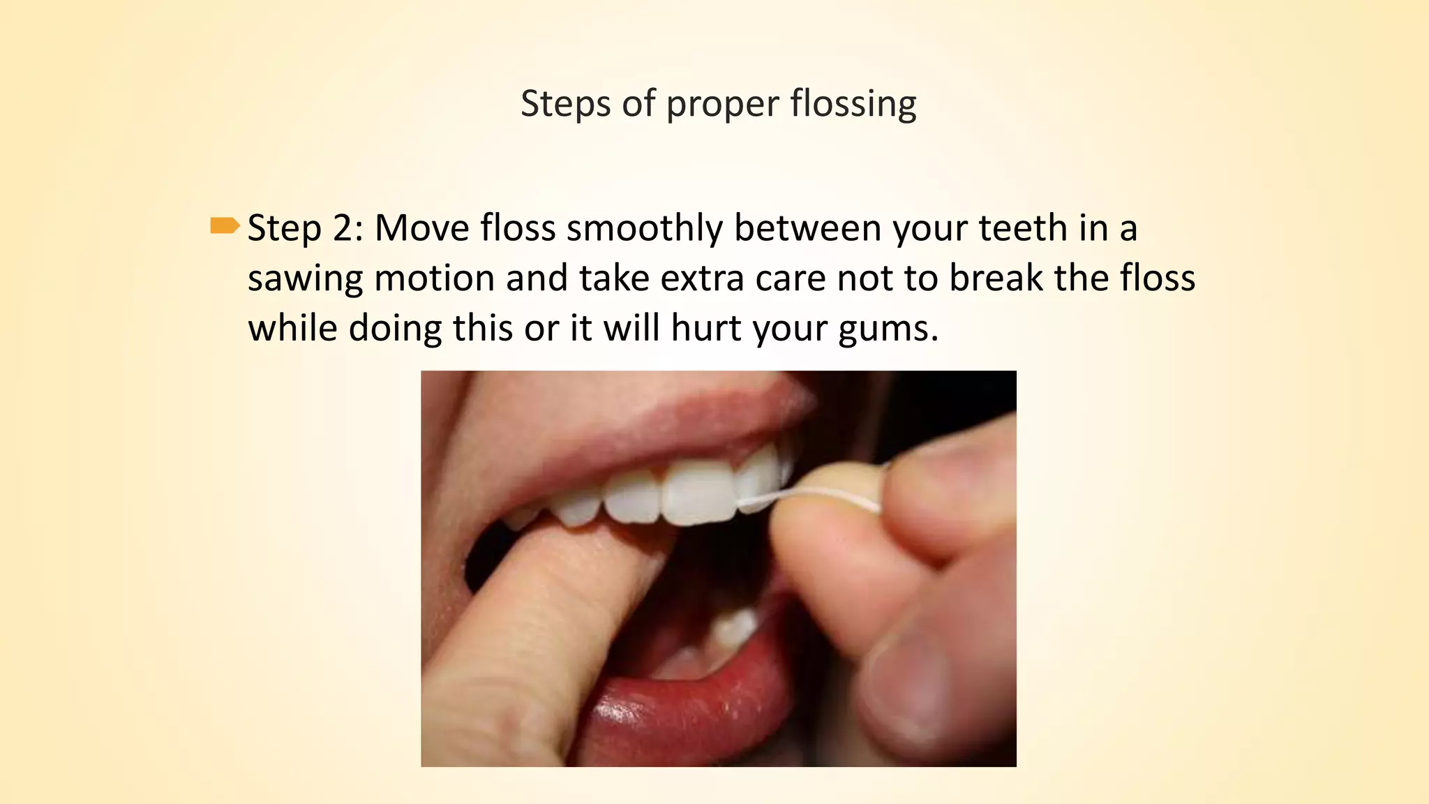 Dental flossing | PPTX