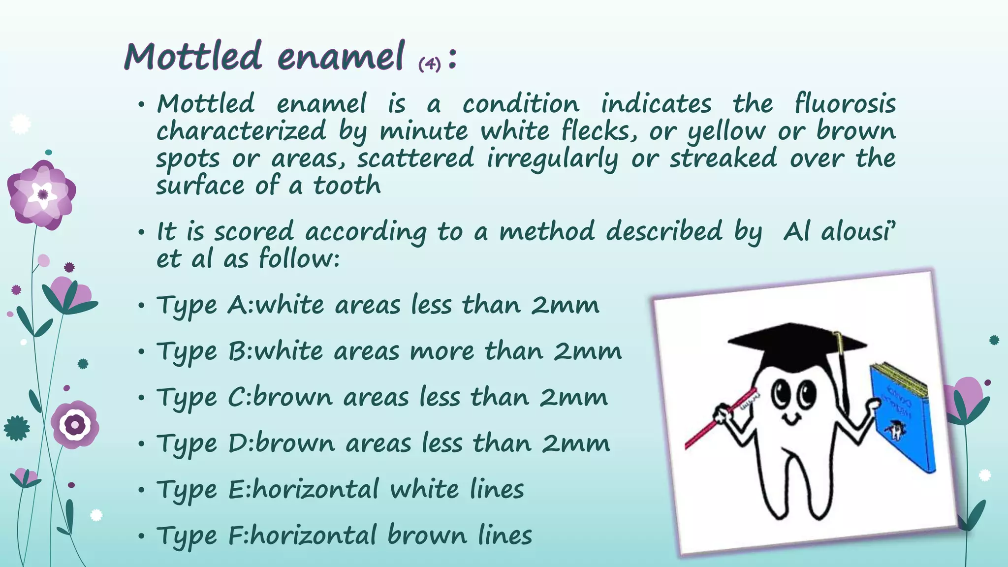 Dental Fluorosis | PPTX
