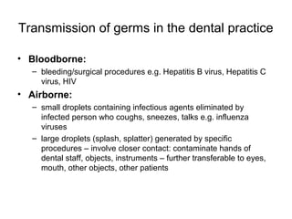 Dental healthcare associated infections an overview of pathogens, risks ...