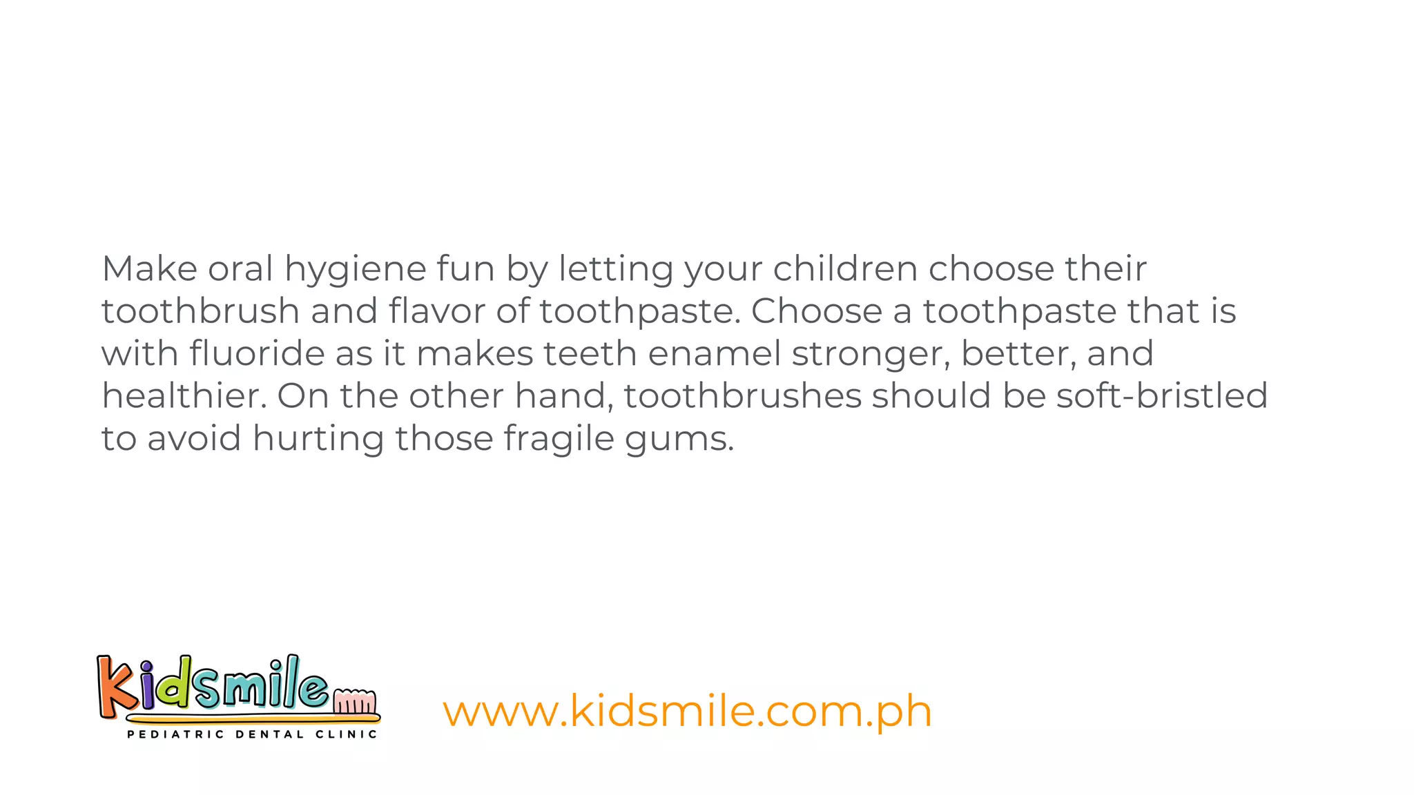 Dental Hygiene For Preschoolers | PDF