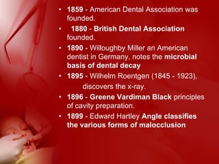 Dental history | PPT