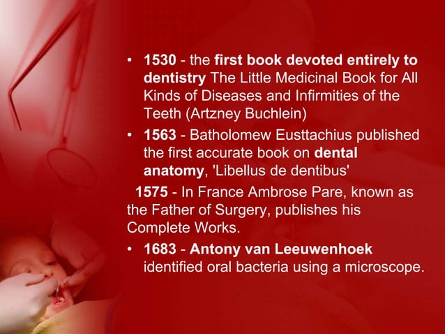 Dental history | PPT