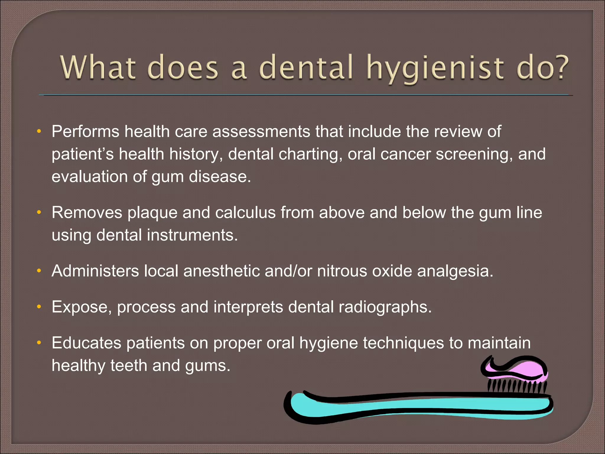 Dental hygiene | PPT