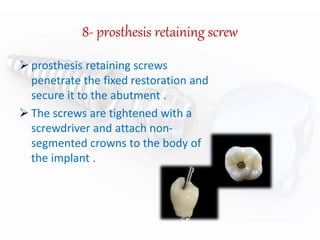 Dental implant | PPTX