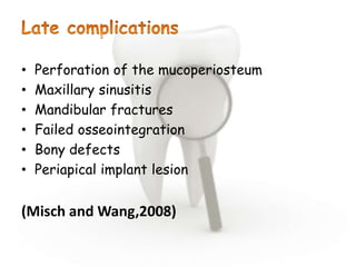 Dental implant complications | PPTX