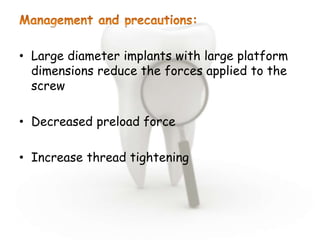 Dental implant complications | PPTX