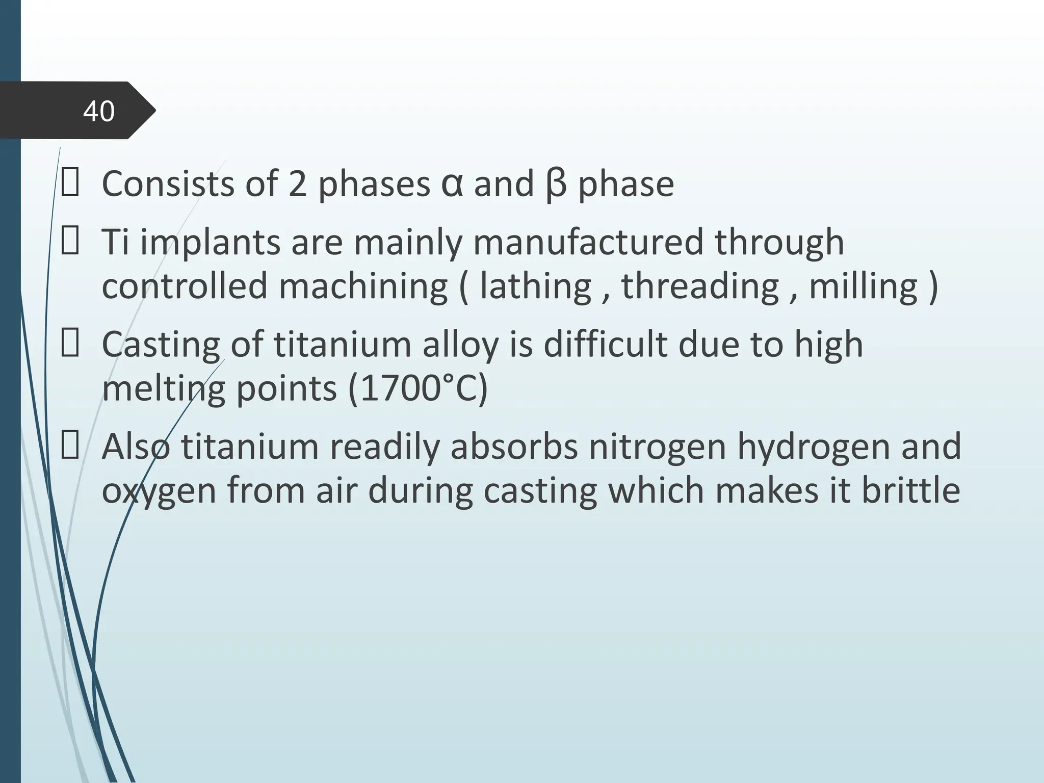 INTRODUCTION TO DENTAL IMPLANT BIOMATERIALS | PDF