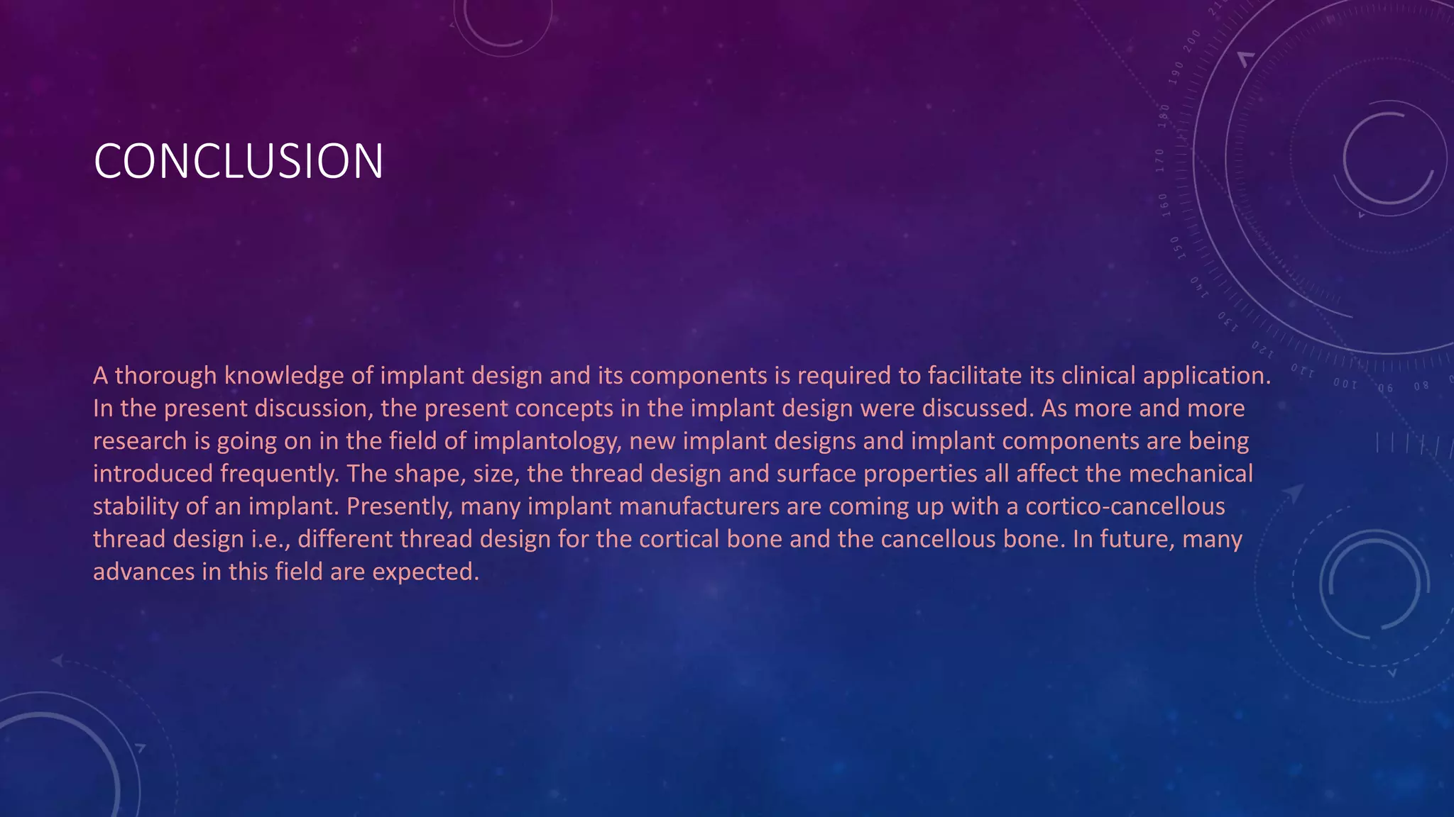 Dental implant components and current concepts in implant design .pptx
