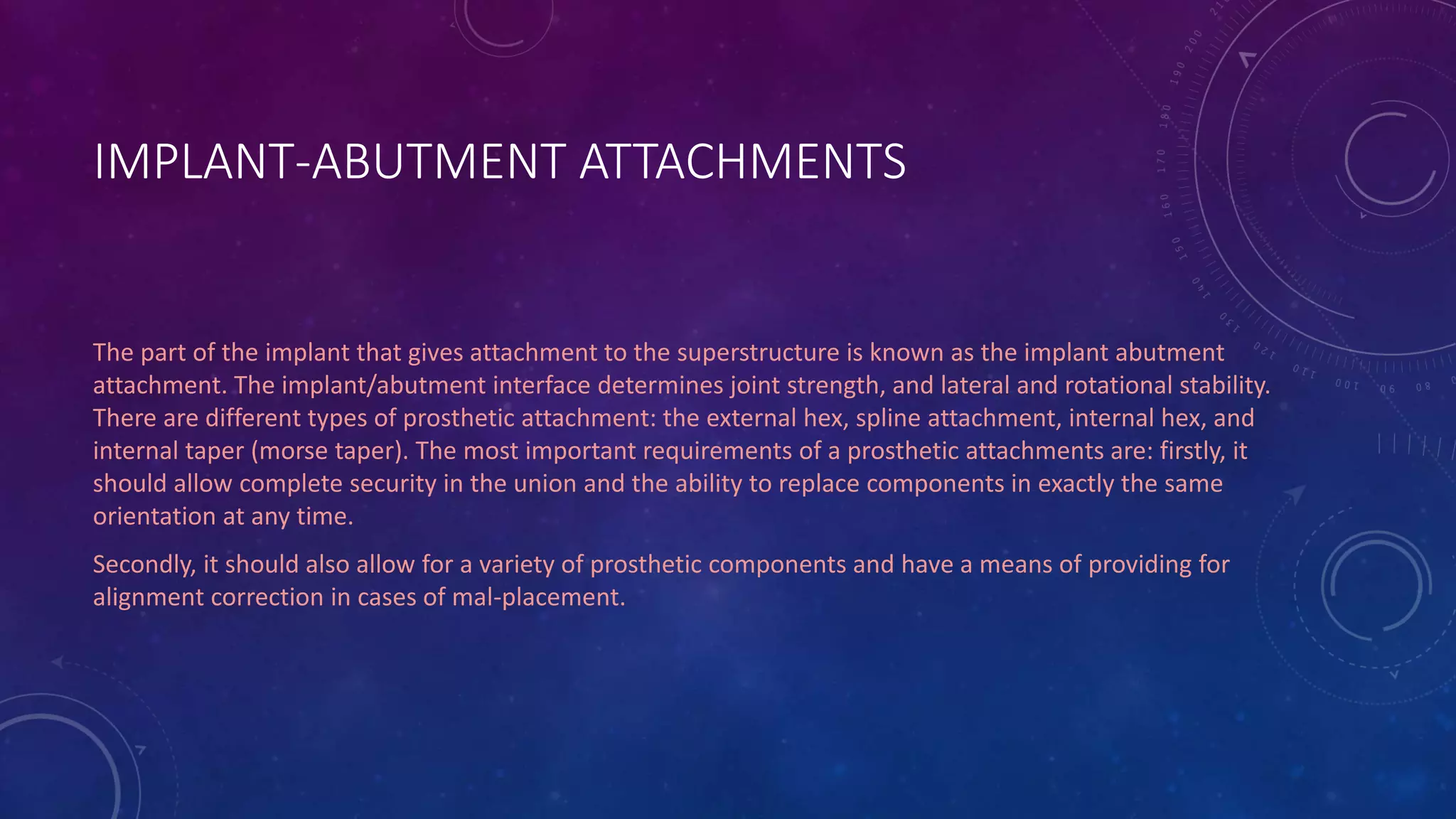 Dental implant components and current concepts in implant design .pptx