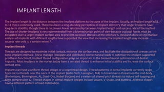 Dental implant components and current concepts in implant design .pptx