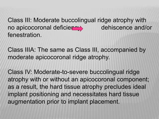 Dental implant in esthetic zone | PPTX