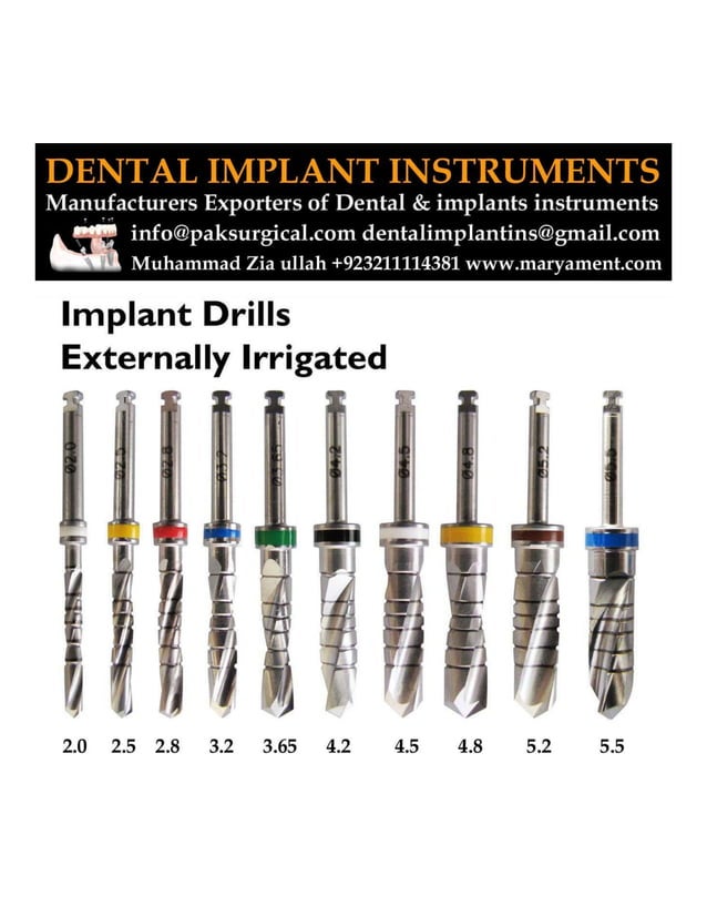 Dental implant instruments | PDF