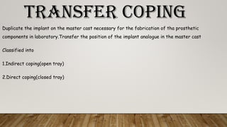 Dental implant instruments | PPTX