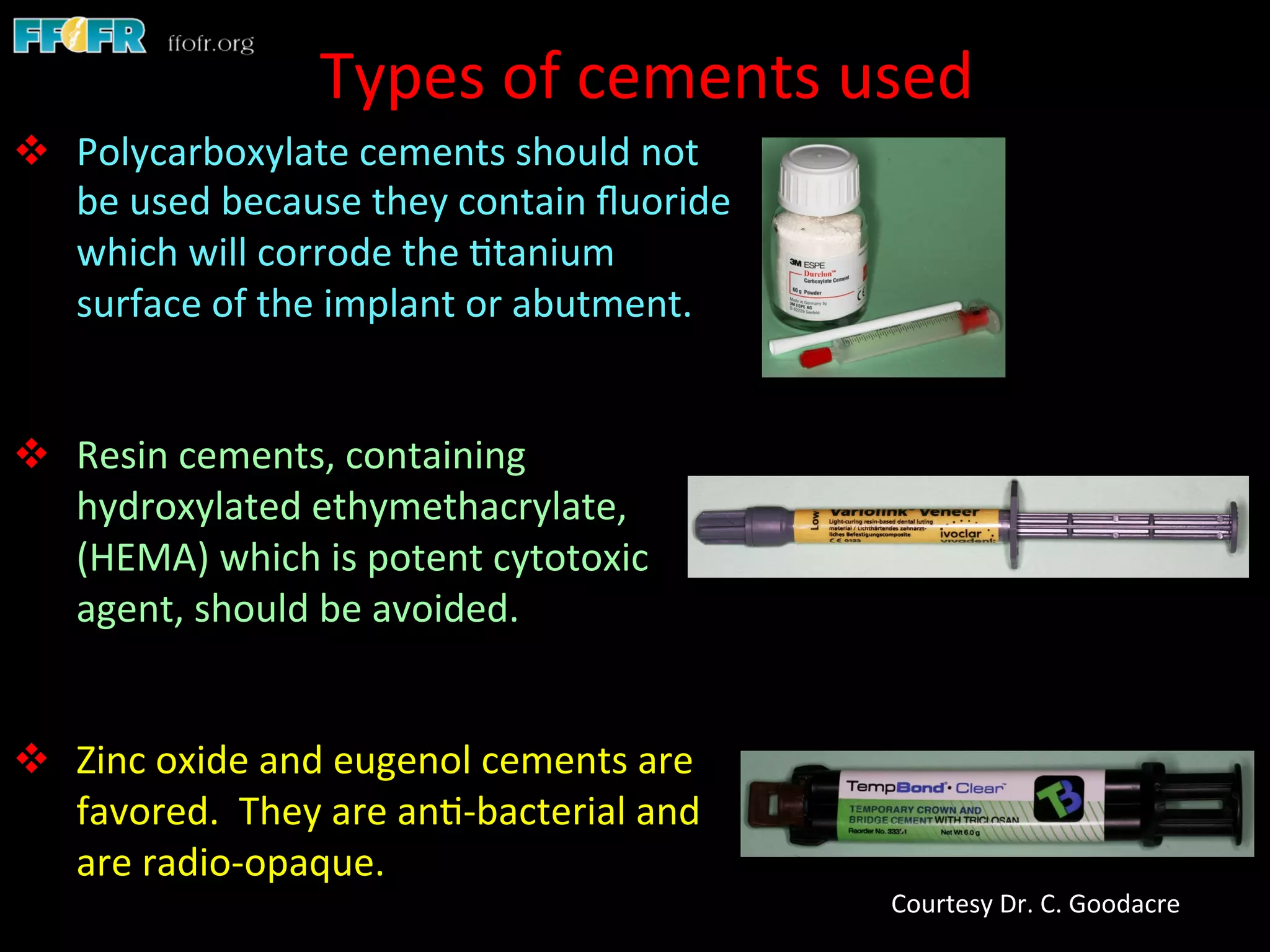 Dental implants cement retention vs screw retention | PDF