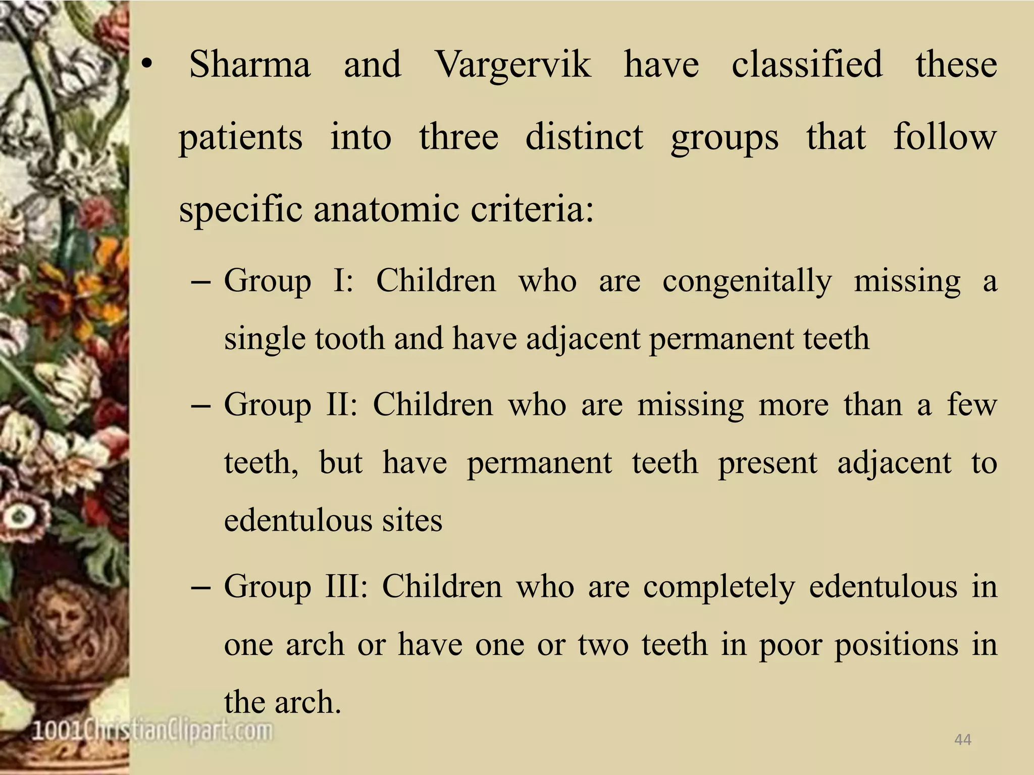 Dental implants in pediatric dentistry | PPTX