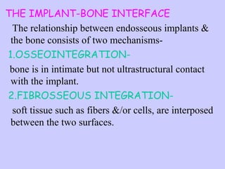 Dental implants _perio_ | PPT