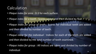 Dental indices | PPTX