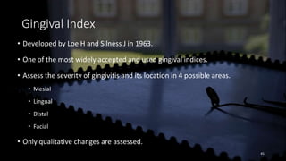 Dental indices | PPTX