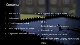 Dental indices | PPT
