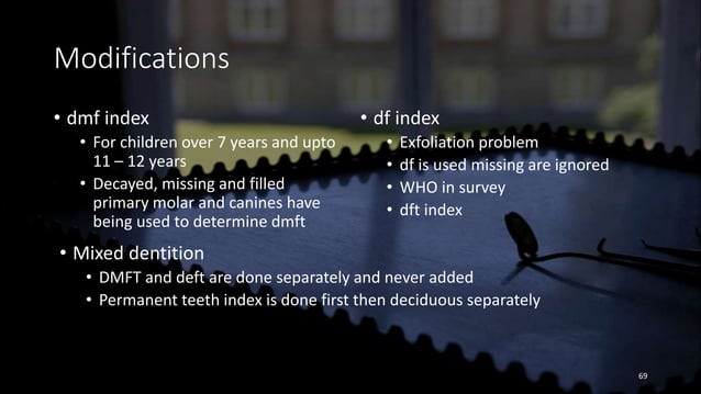 Dental indices | PPT