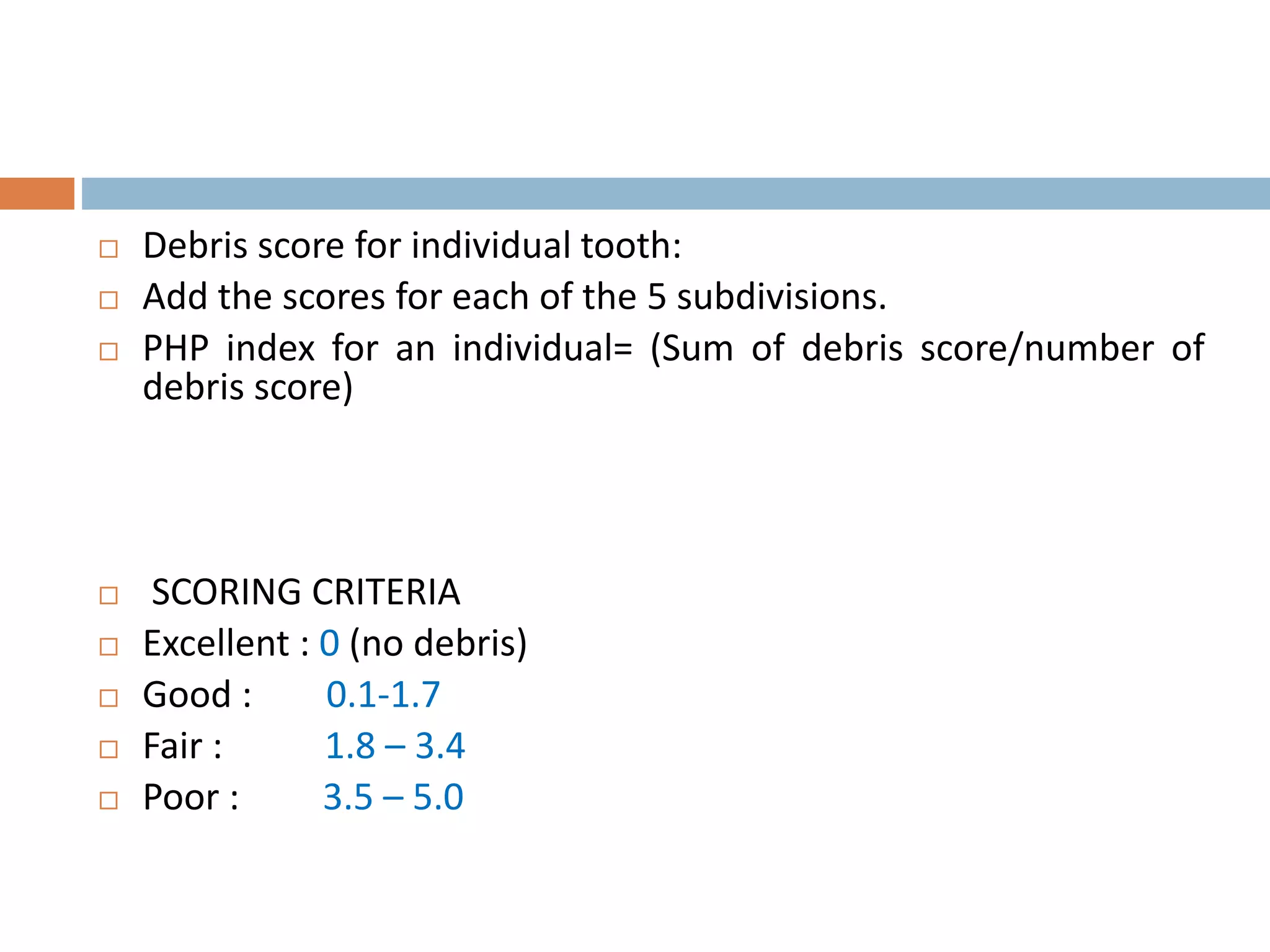 Periodontal indices | PPTX