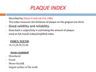 Periodontal indices | PPTX