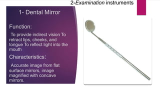 Dental instroment | PPTX | Oral care | Personal Care