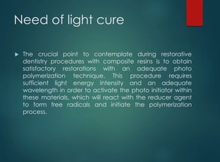 Dental Light Cure | PPTX