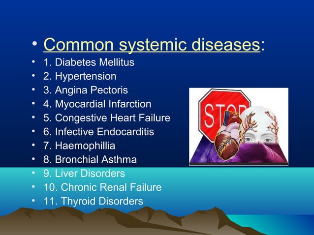 Dental Management of a Medically Compromised Patients | PPT | Dental ...