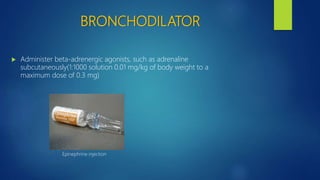 Dental management of asthmatic patient | PPTX