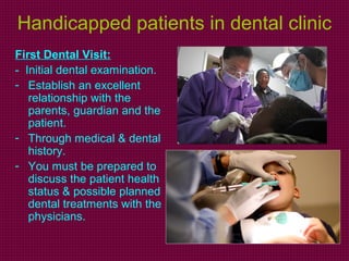 Dental management of handicapped children | PPT