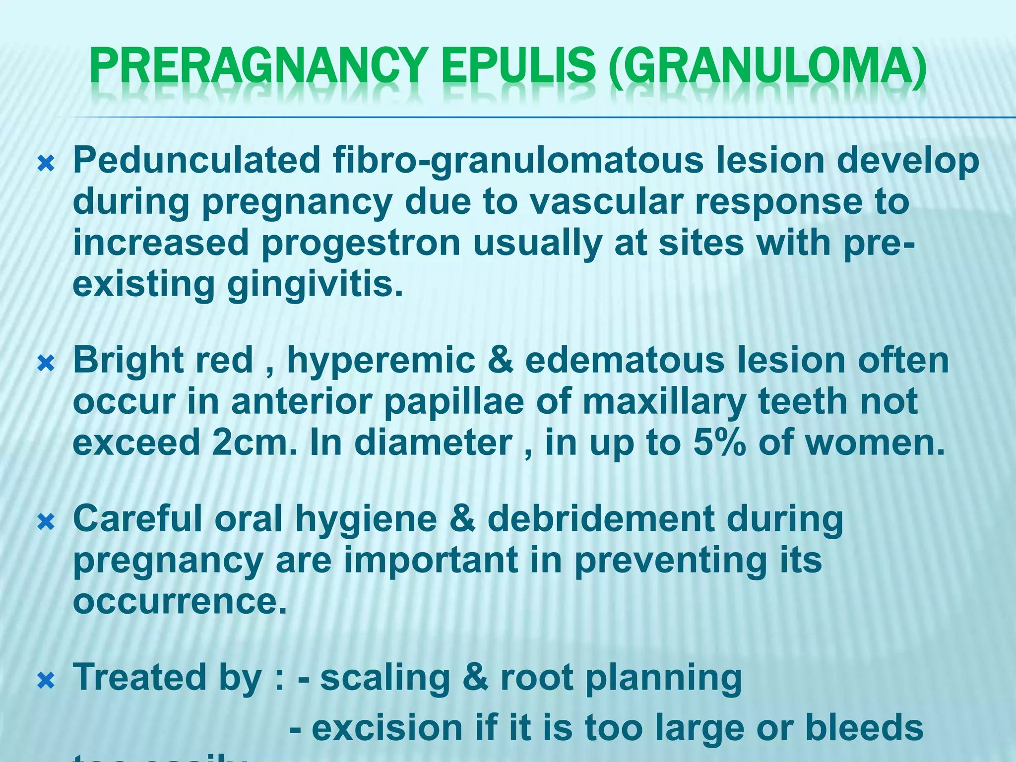 Dental management of pregnant women | PPTX