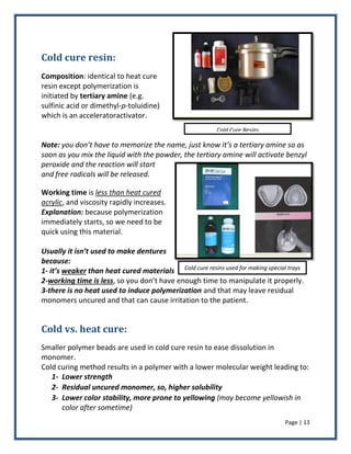 Dental material 3 | PDF