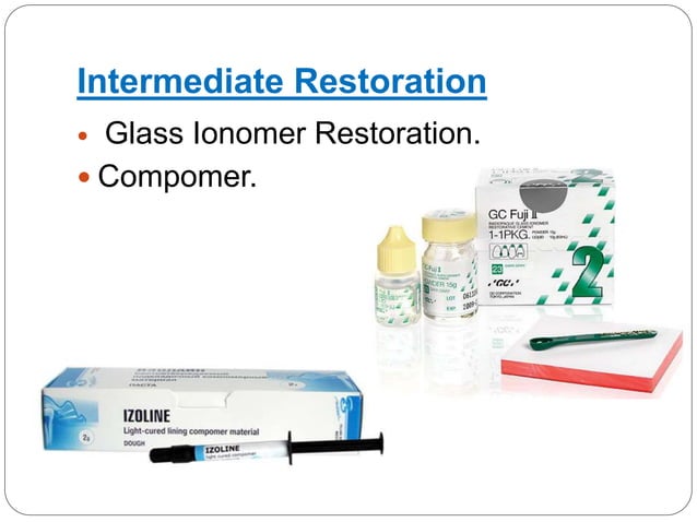 Dental restorative material in pediatric dentistry | PPTX